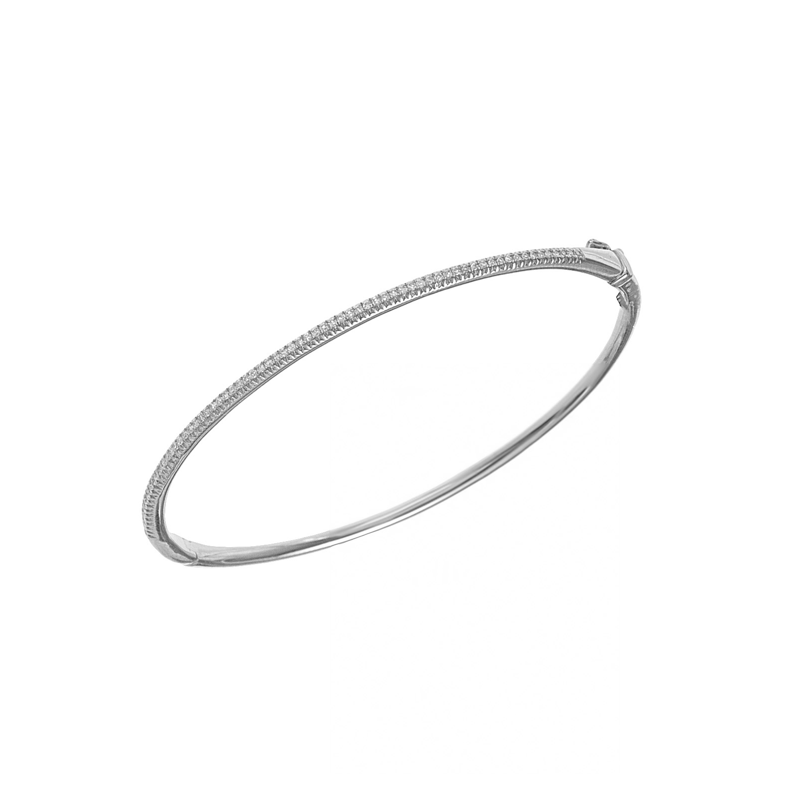 Pave Diamond Bangle