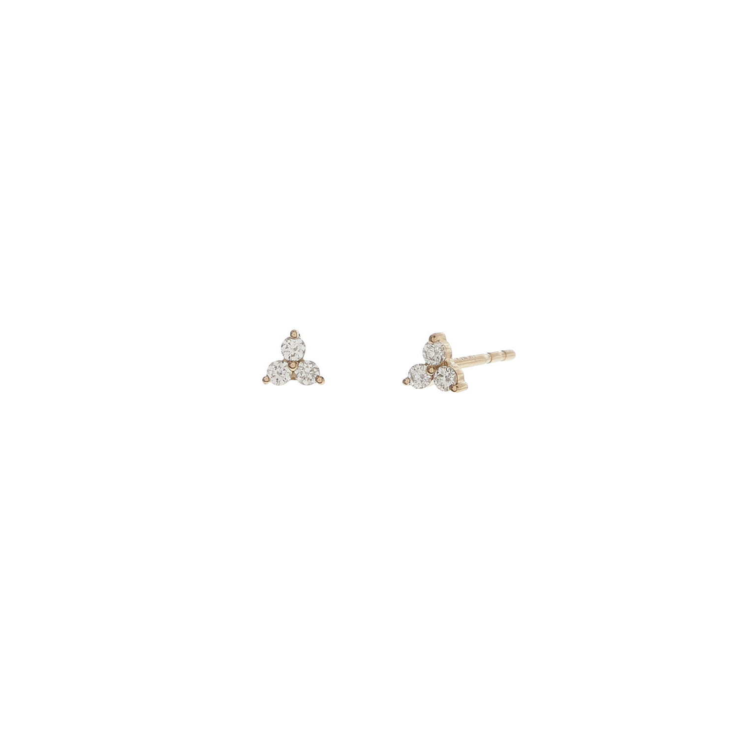 Diamond Trio Studs